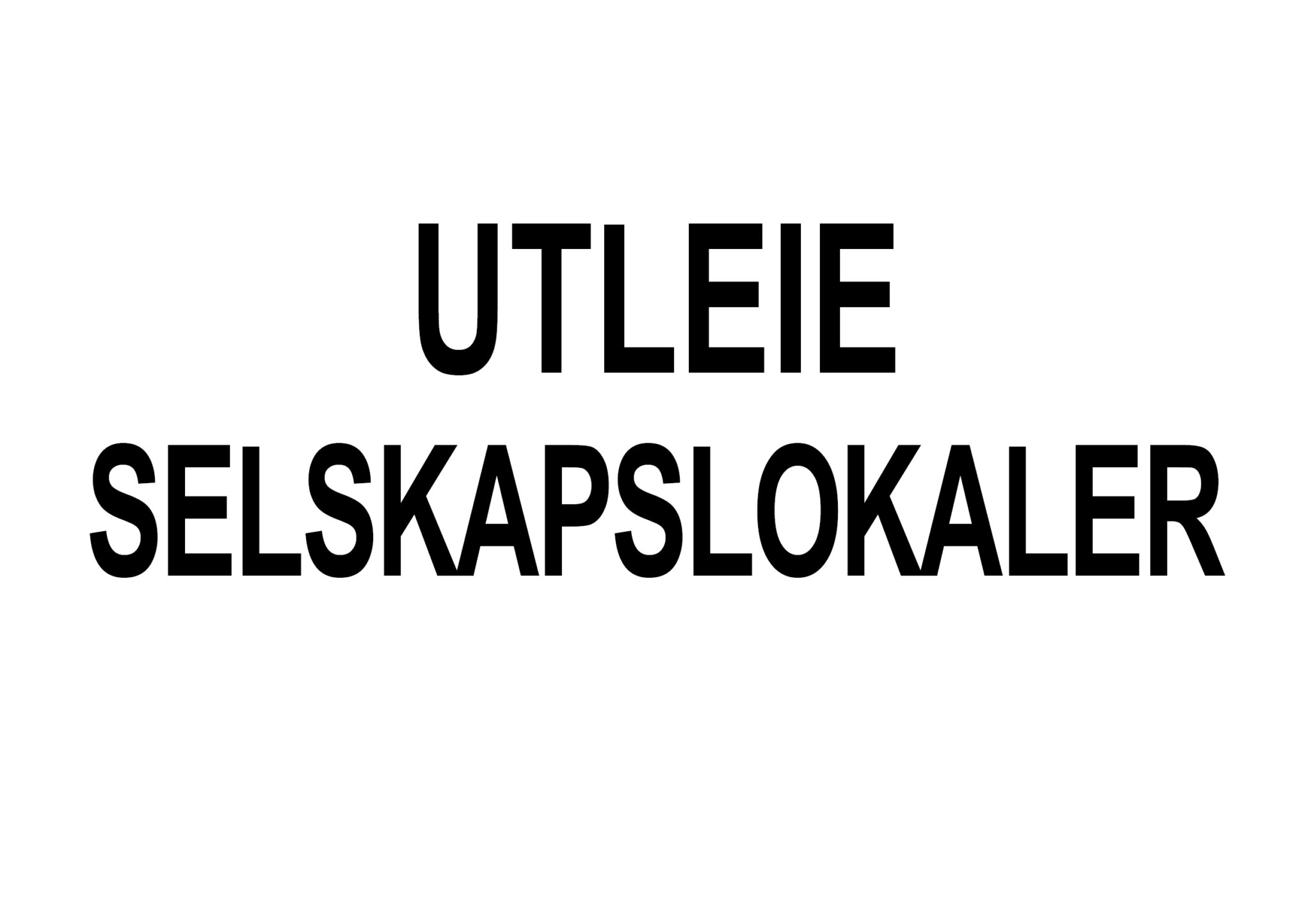 Utleie selskapslokaler - Bikubå